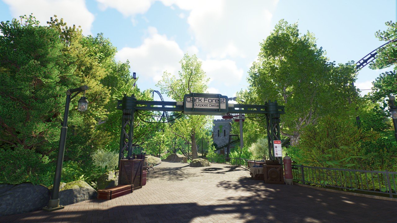 Rita Challenge - Wraithwood - Planet Coaster 2 creation - Frontier Workshop