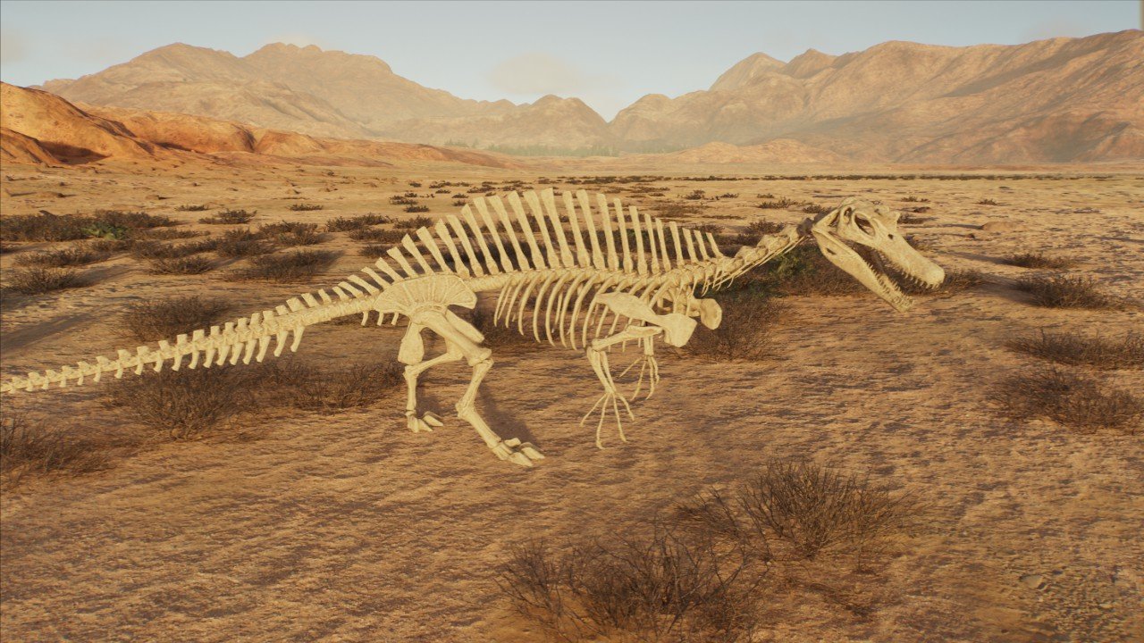 Semi-Accurate Spinosaurus Skeleton - 创意工坊 - 《侏罗纪世界：进化 3》
