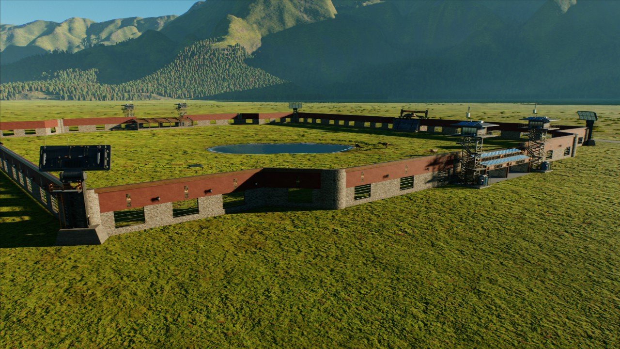 Carnivore Enclosure - Workshop - Jurassic World Evolution 3