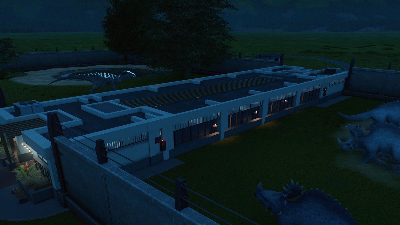 Guest enclosure walkway - Workshop - Jurassic World Evolution 3
