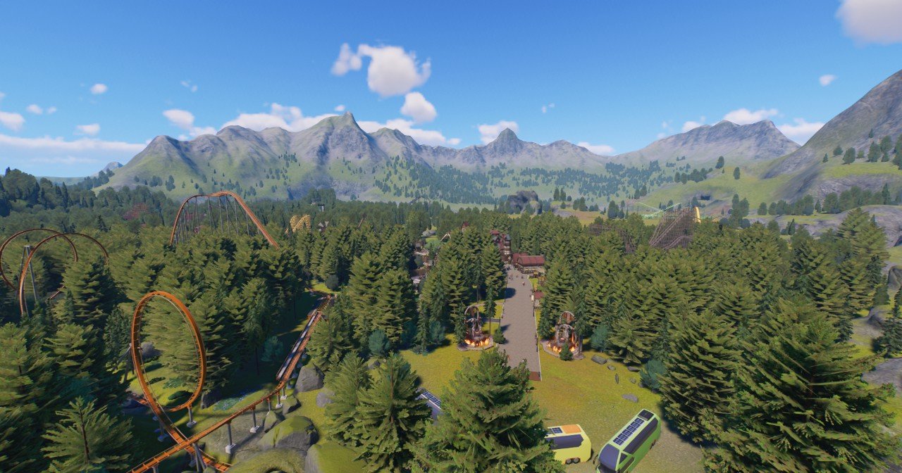 Valhalla Theme Park & Water Park - Planet Coaster 2 creation - Frontier ...