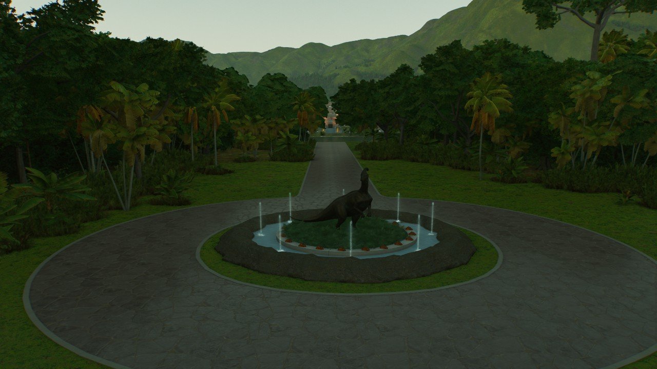 jurassic park legacy fountain - Workshop - Jurassic World Evolution 3
