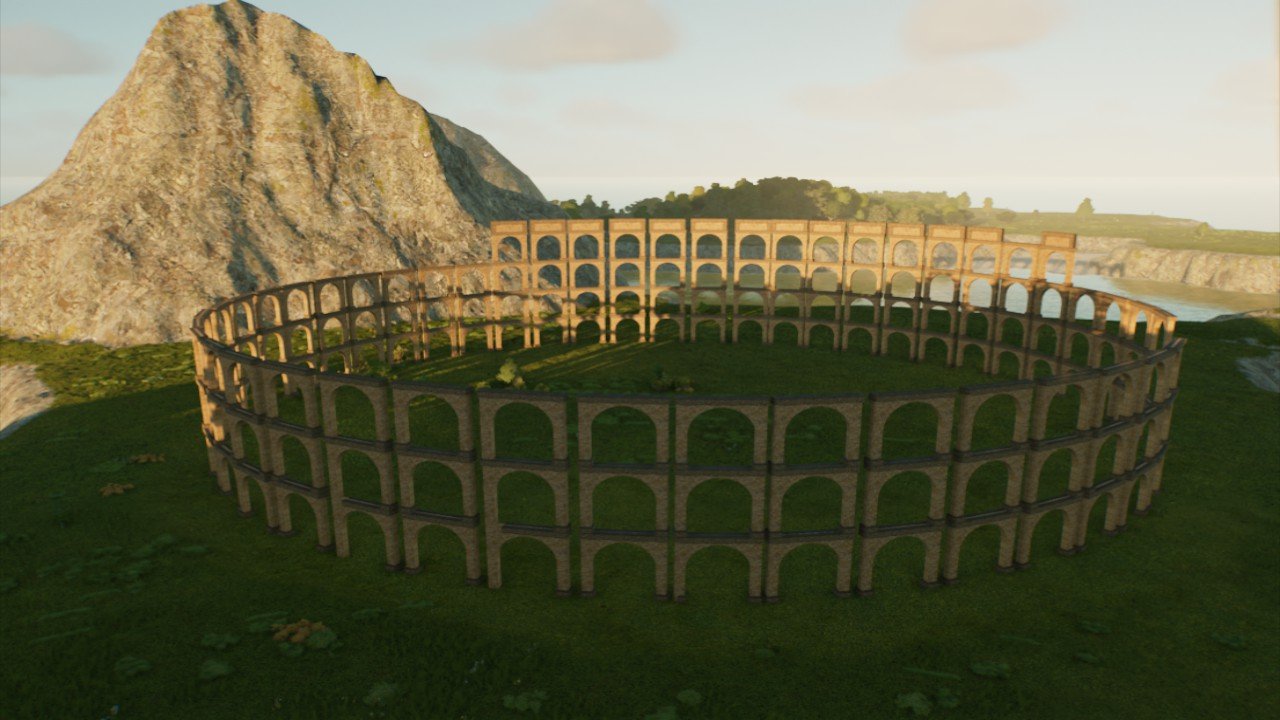 roman colosseum - Workshop - Jurassic World Evolution 3