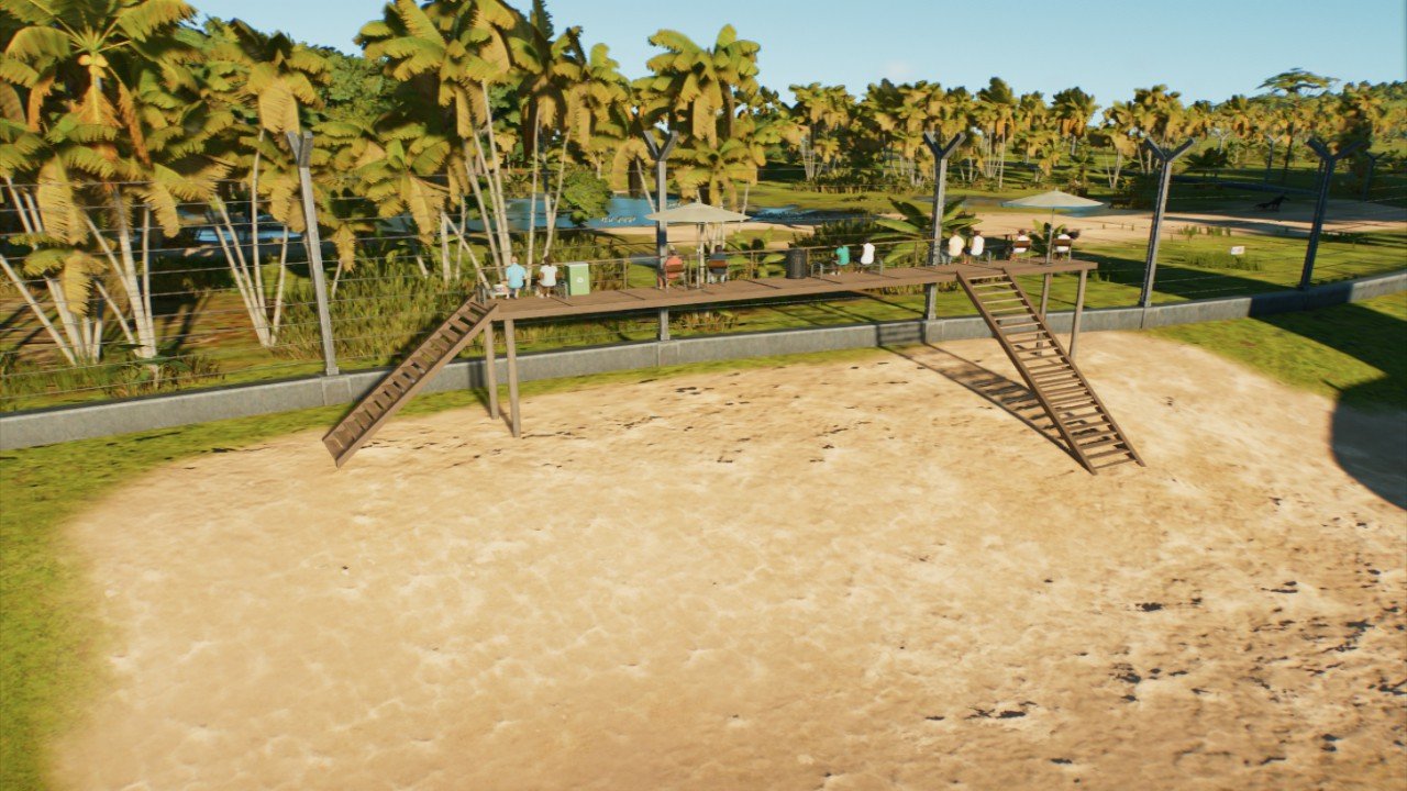 Walk way - Workshop - Jurassic World Evolution 3