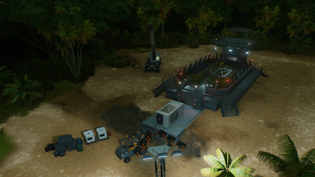Raptor Paddock (1993) - Workshop - Jurassic World Evolution 3