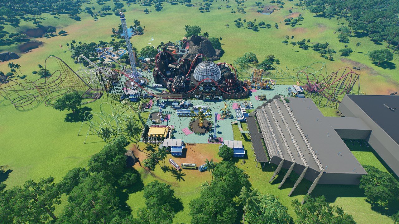 5 Star park. - Planet Coaster 2 creation - Frontier Workshop