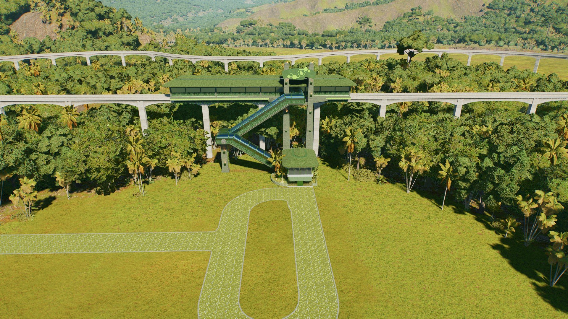 Jungle Monorail - Workshop - Jurassic World Evolution 3