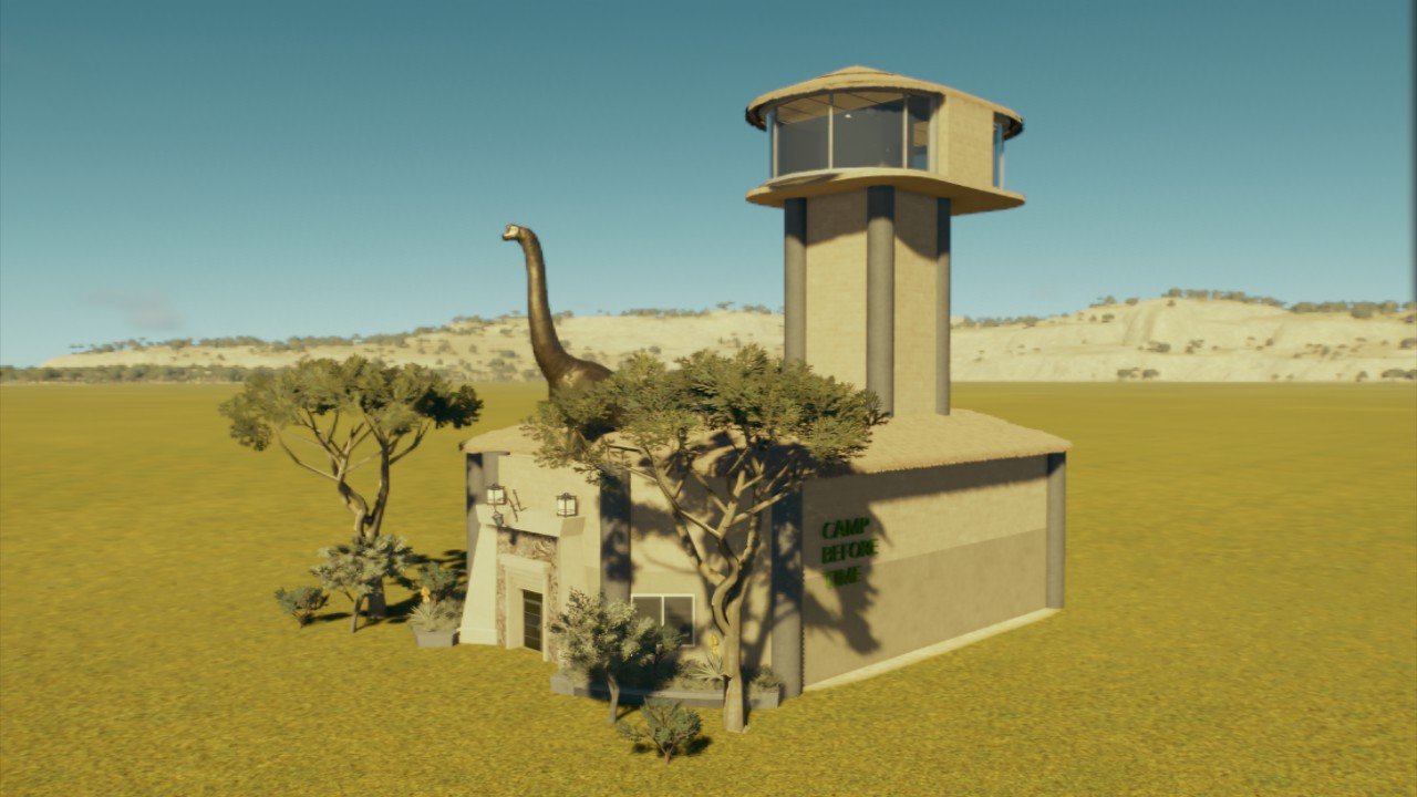 Camp Before Time Viewing Platform - Workshop - Jurassic World Evolution 3