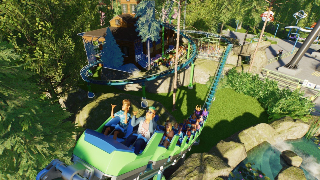 Raptor - Planet Coaster 2 creation - Frontier Workshop