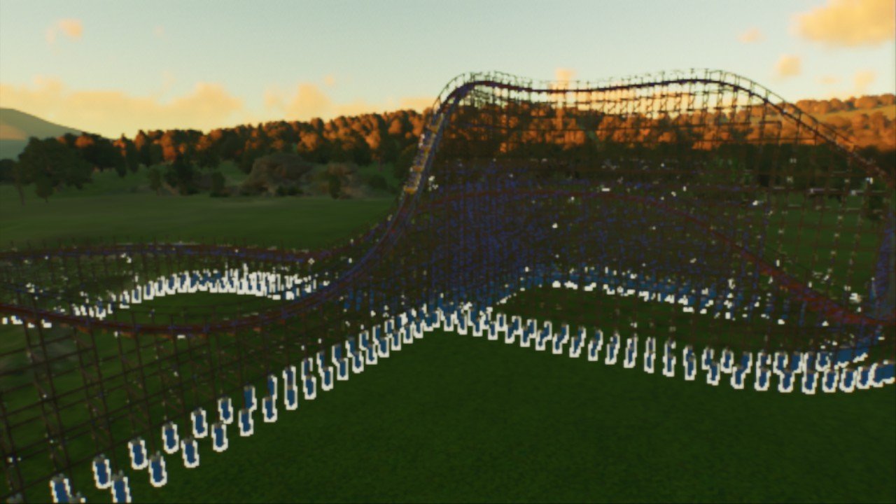 thunder run - Planet Coaster 2 creation - Frontier Workshop