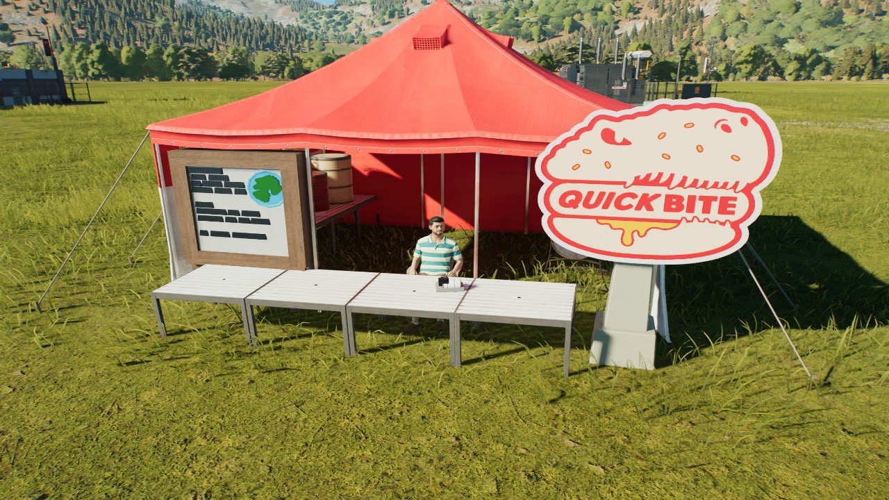 Quick Bite Burgers Fair Stand - Workshop - Jurassic World Evolution 3