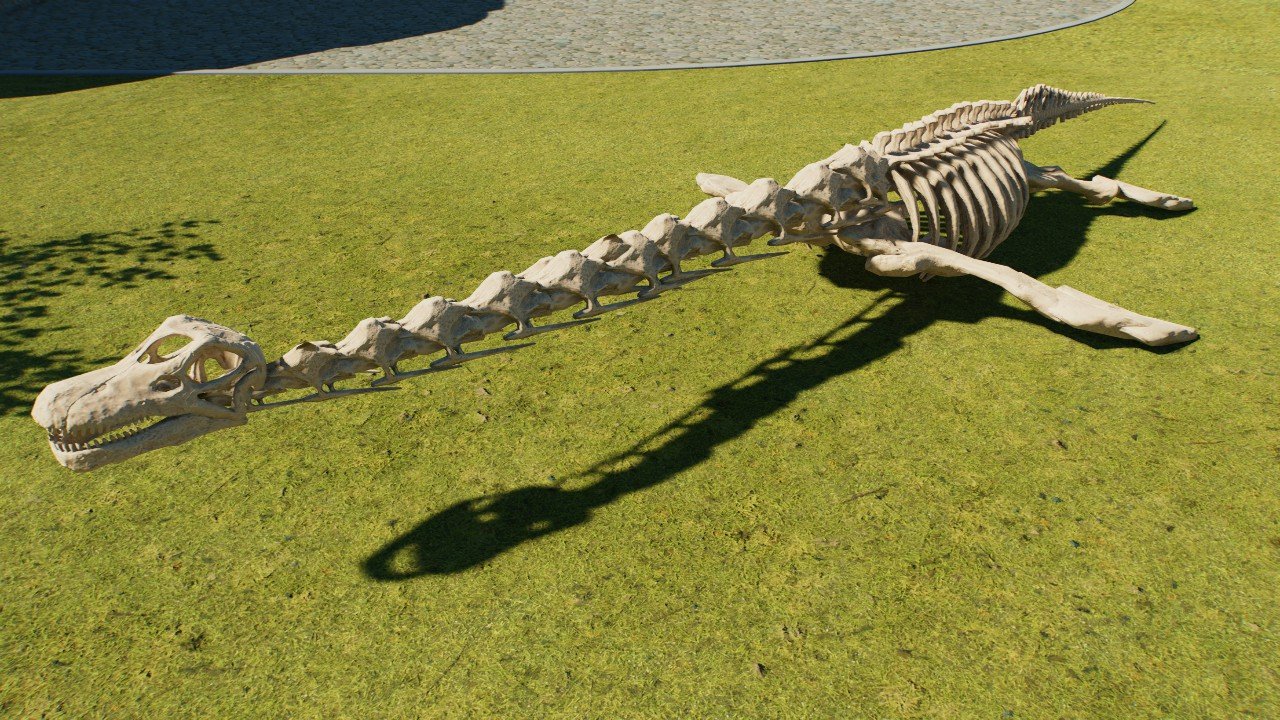 Plesiosaurus Skeleton - Workshop - Jurassic World Evolution 3