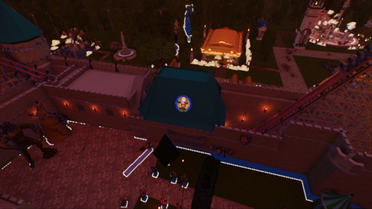 castlerock - Planet Coaster 2 creation - Frontier Workshop