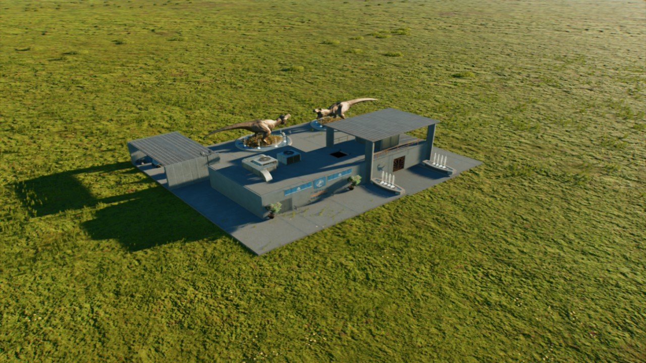 DIN - Maintinence Facility - Workshop - Jurassic World Evolution 3