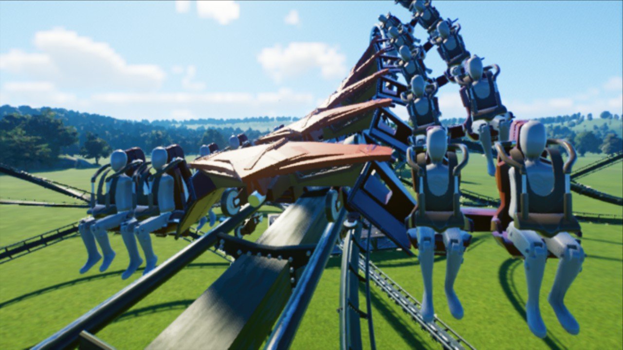 Launched BNM Wing Coaster - Planet Coaster 2 creation - Frontier Workshop