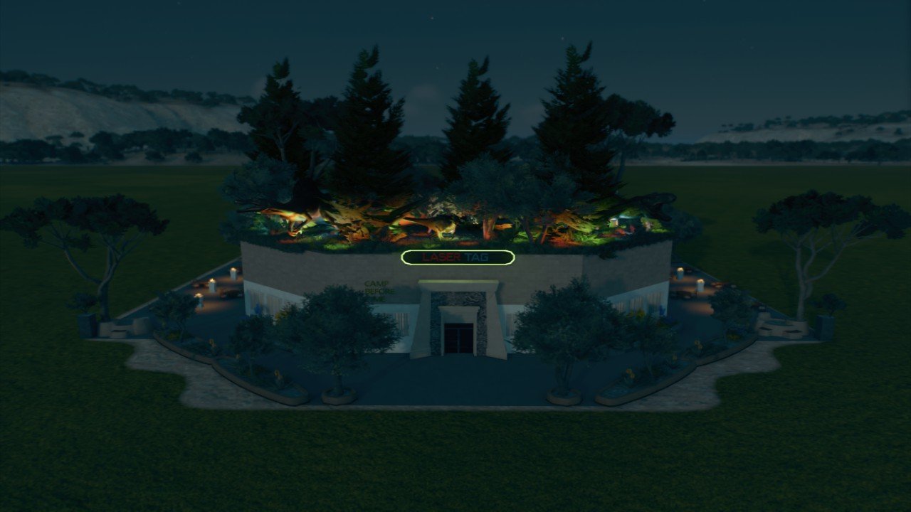 Camp Before Time Laser Tag - Workshop - Jurassic World Evolution 3