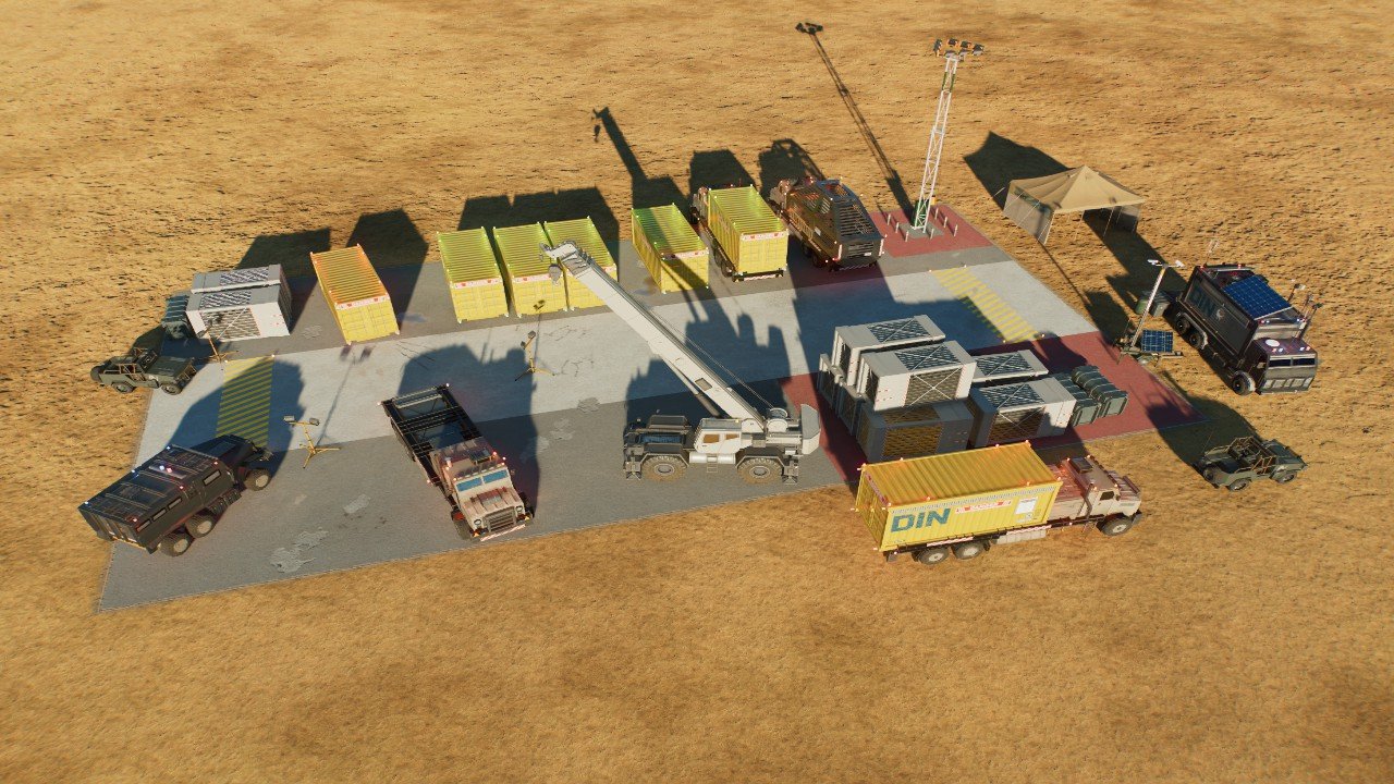 CONTAINER STORAGE ZONE - DINO - Workshop - Jurassic World Evolution 3