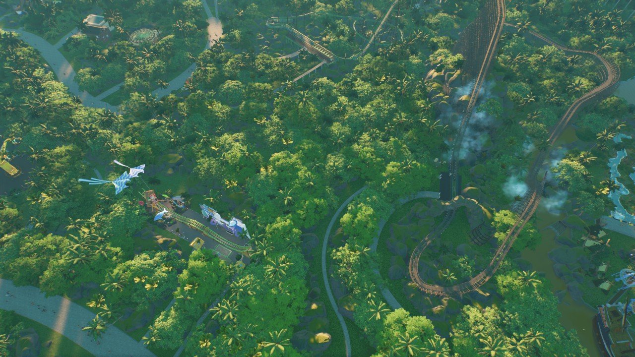 random first park - Planet Coaster 2 creation - Frontier Workshop