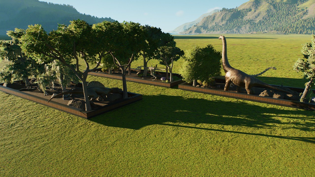 Skeleton & Statue Displays - Workshop - Jurassic World Evolution 3