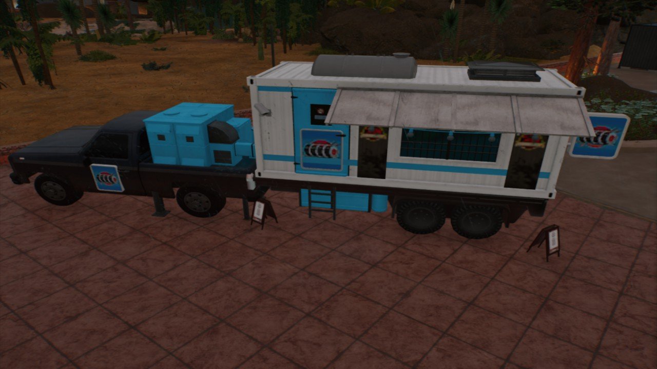 Guests: Sushi Truck - Workshop - Jurassic World Evolution 3