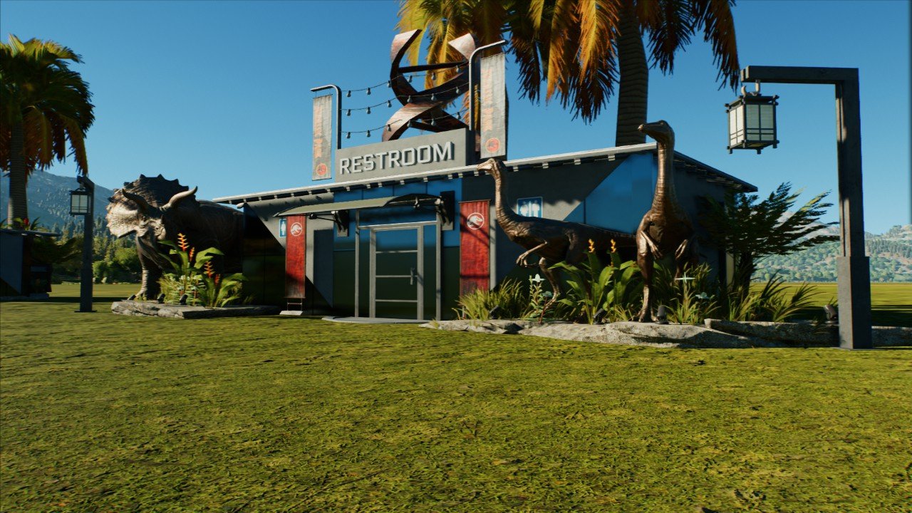 Modern Toilet - Workshop - Jurassic World Evolution 3