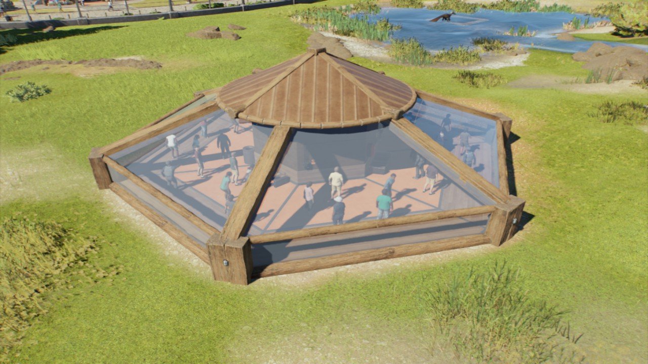 Rustic remote Viewing dome - Workshop - Jurassic World Evolution 3