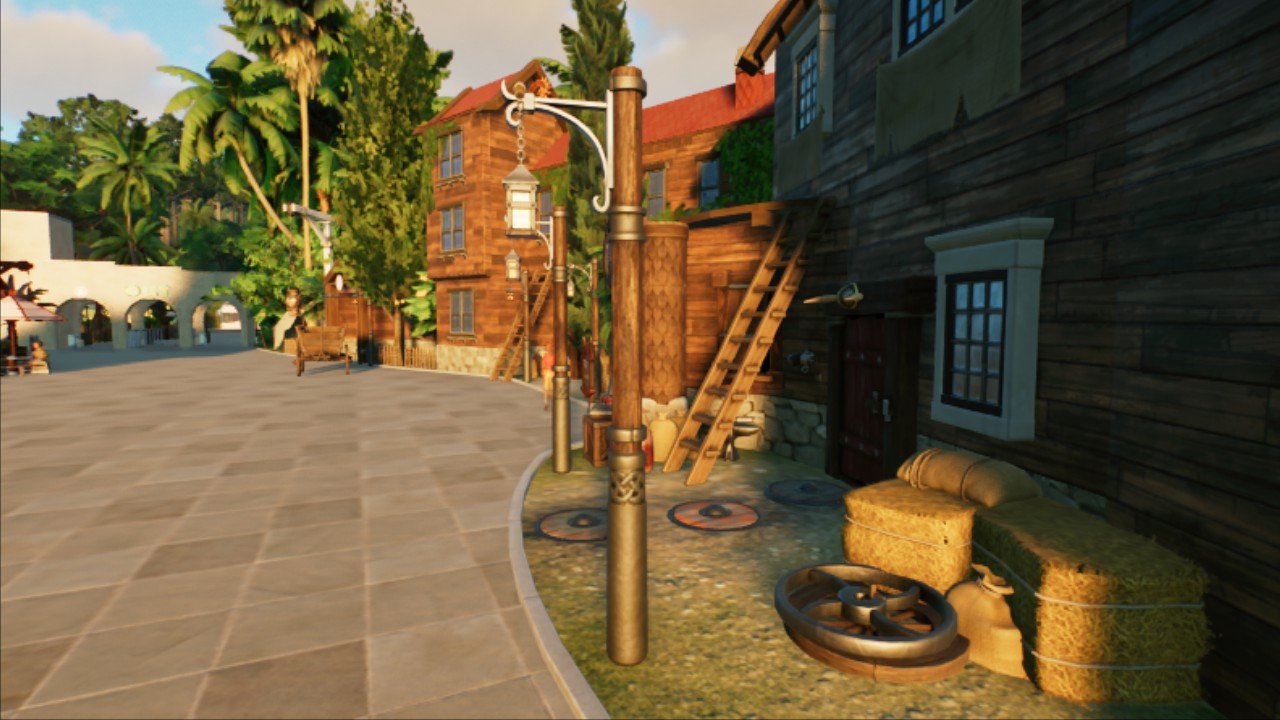 viking light - Planet Coaster 2 creation - Frontier Workshop