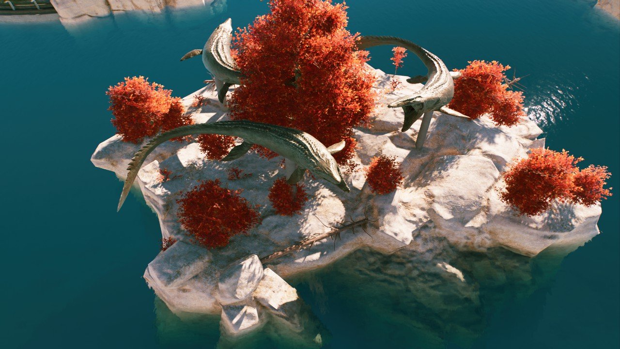 Ile aux mosasaures - Workshop - Jurassic World Evolution 3