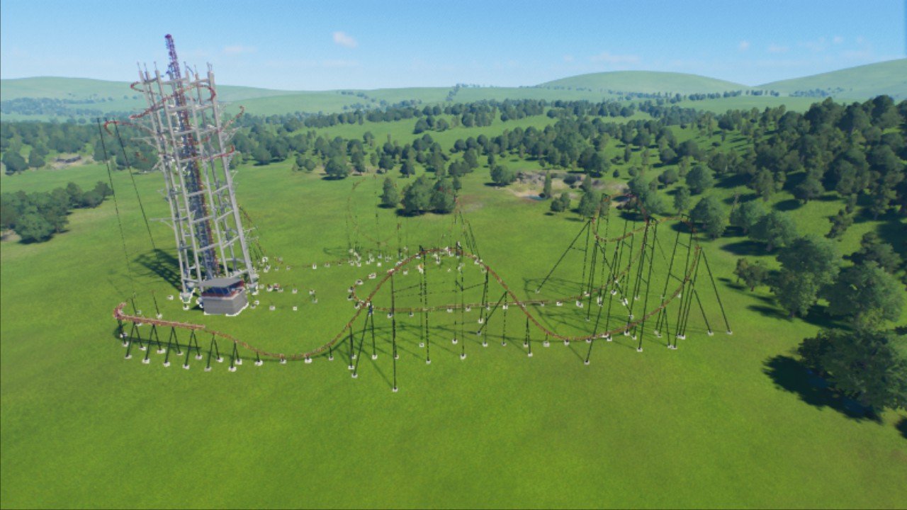 gerstlauer polarcoaster - Planet Coaster 2 creation - Frontier Workshop