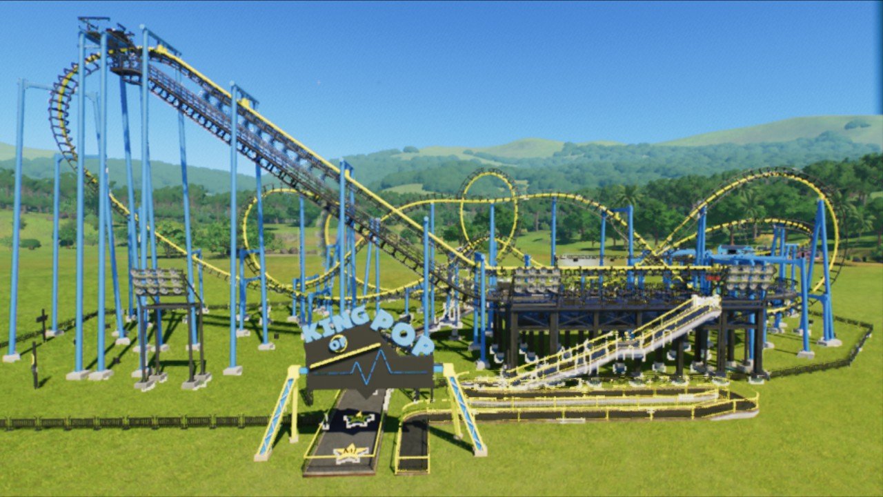 King Of Pop - Planet Coaster 2 creation - Frontier Workshop