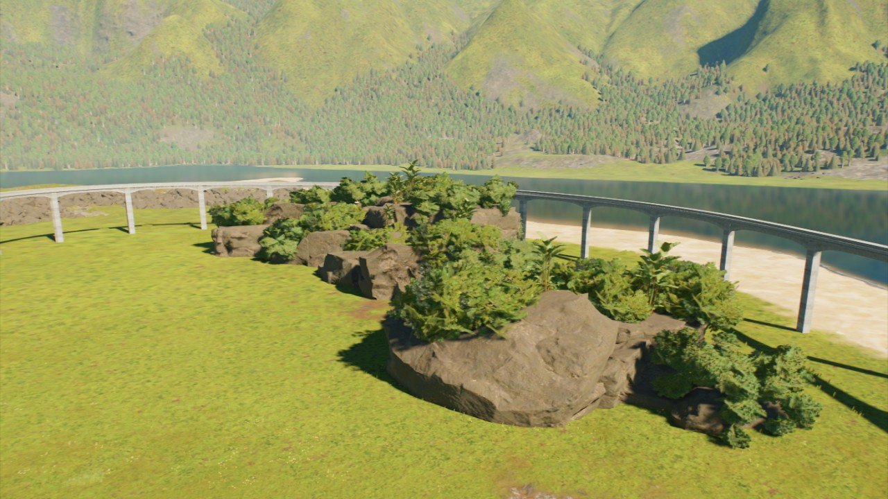 Long Mountain Range Thingy - Workshop - Jurassic World Evolution 3
