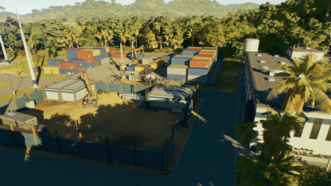 Almacen de contenedores - Jurassic World Evolution 3 creation ...