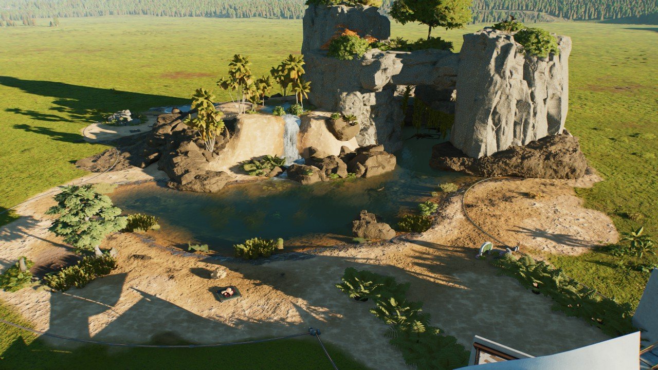 Sucho enclosure - Jurassic World Evolution 3 creation - Frontier Workshop
