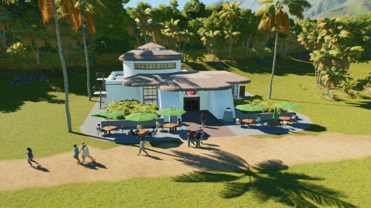 Small Jurassic Park Food Shop - Workshop - Jurassic World Evolution 3