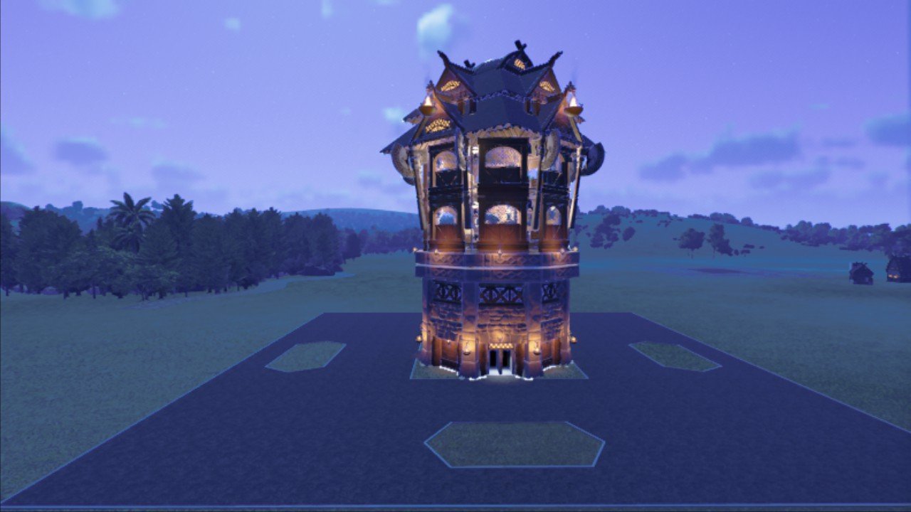 viking tower - Planet Coaster 2 creation - Frontier Workshop