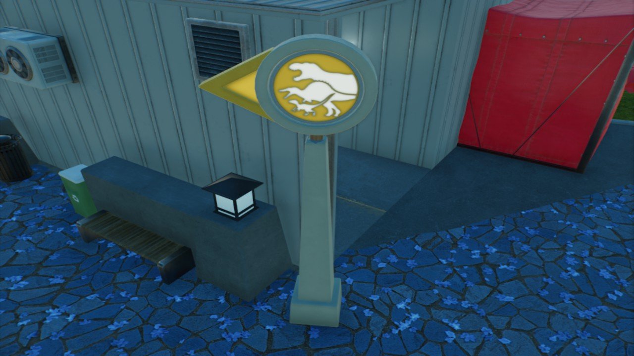 Signs: Omnivore-Scavenger Post - Workshop - Jurassic World Evolution 3