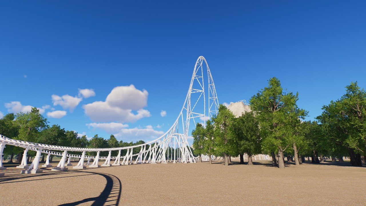 1:1 Falcons Flight Recreation - Planet Coaster 2 creation - Frontier ...