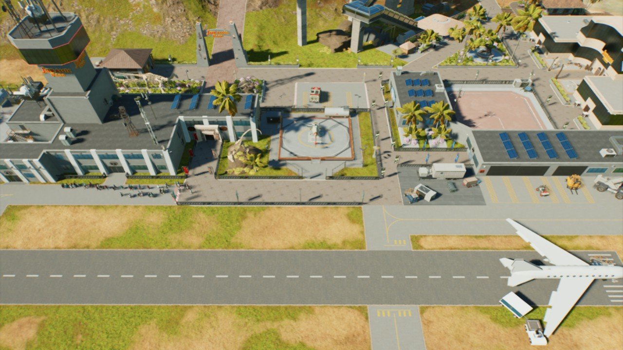 Complex: Airport and Operations - Workshop - Jurassic World Evolution 3