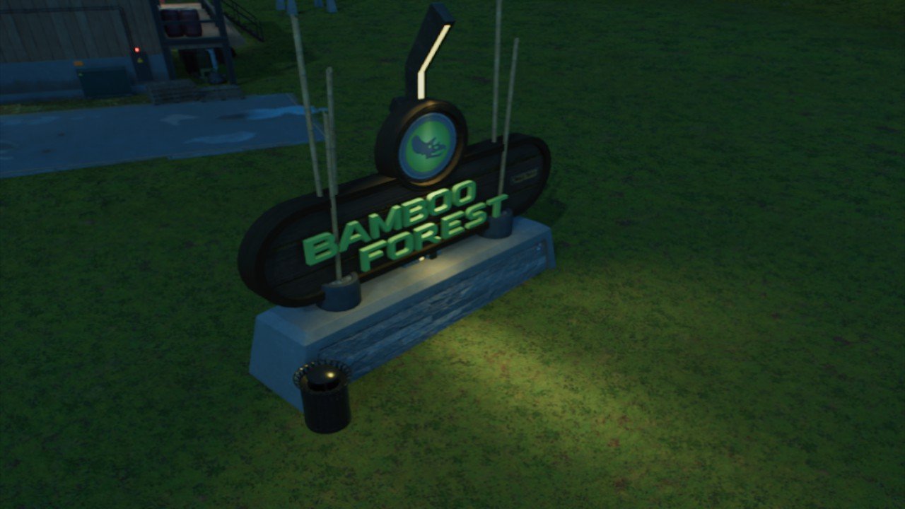 Bamboo Forest sign - 创意工坊 - 《侏罗纪世界：进化 3》