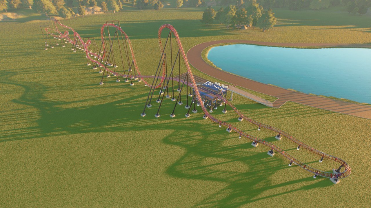 Twist - Planet Coaster 2 creation - Frontier Workshop