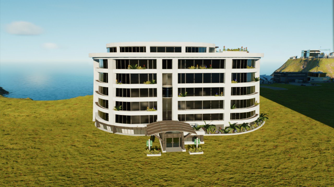 LARGE HOTEL 1 - Workshop - Jurassic World Evolution 3