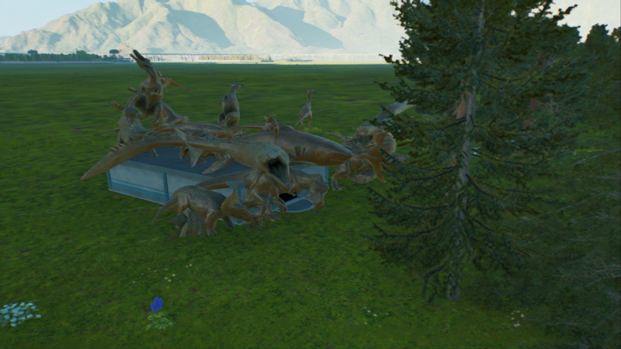 All Statues - Showcase Save - Workshop - Jurassic World Evolution 3