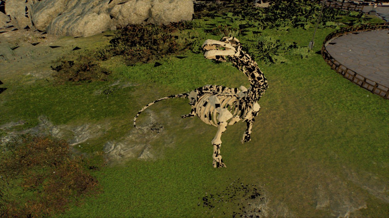 Brachiosaurus Skeleton - Workshop - Jurassic World Evolution 3