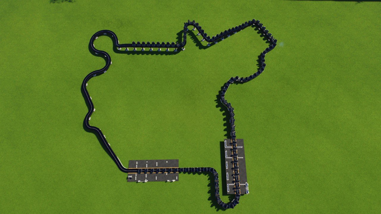 Phantom manor tracer - Planet Coaster 2 creation - Frontier Workshop