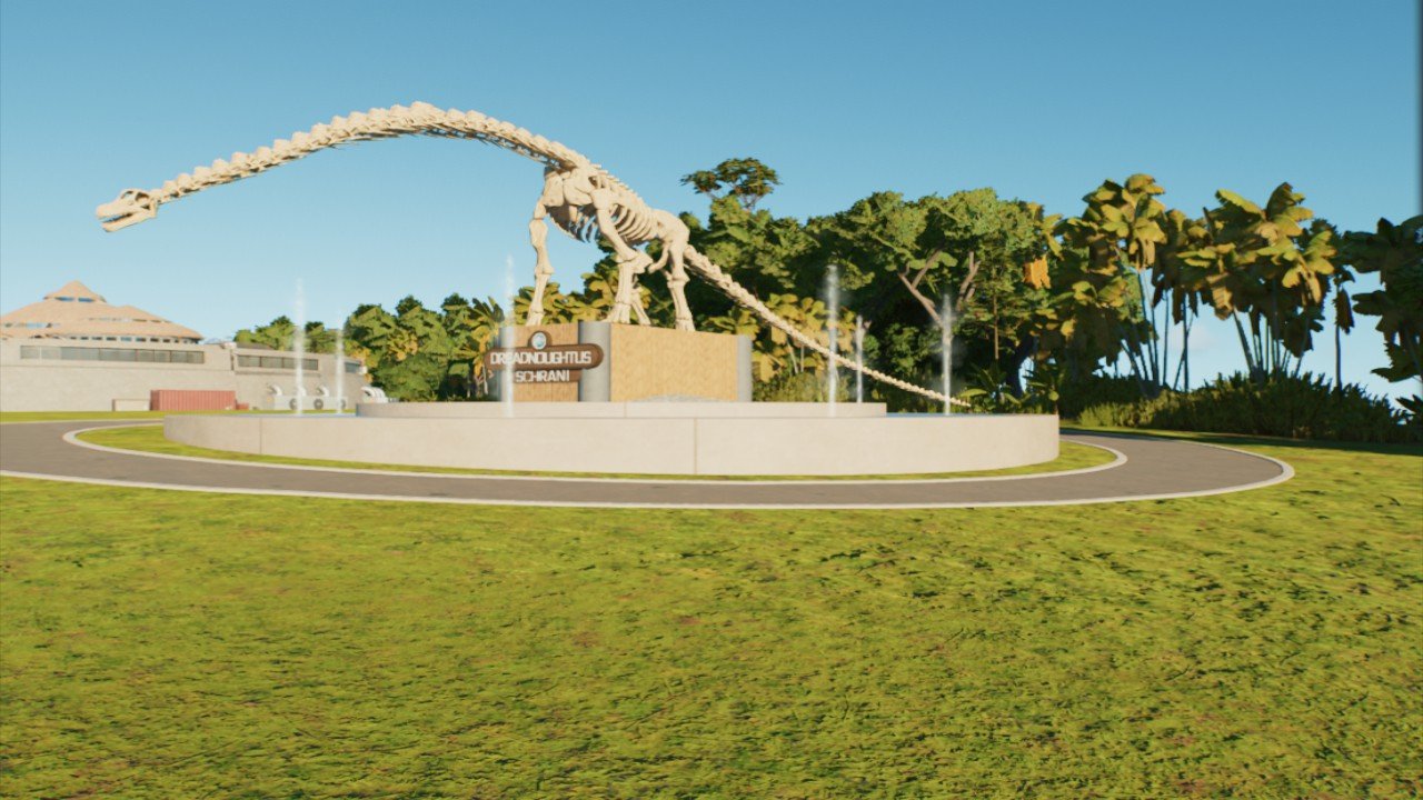 dreadnoughtus skeleton fixed - Workshop - Jurassic World Evolution 3