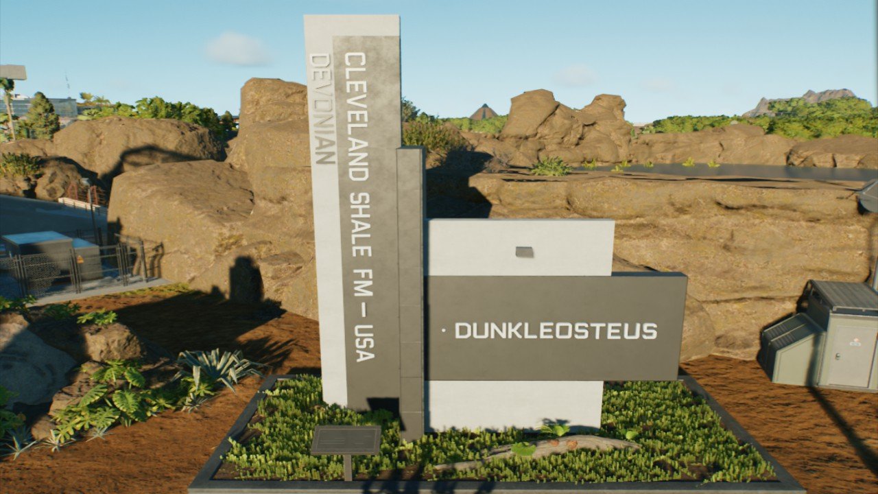 Signs: Cleveland Shale Formation - Workshop - Jurassic World Evolution 3