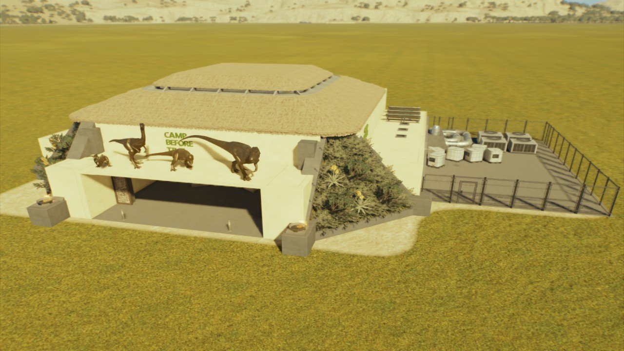 Camp Before Time Emergency Shelter - Workshop - Jurassic World Evolution 3