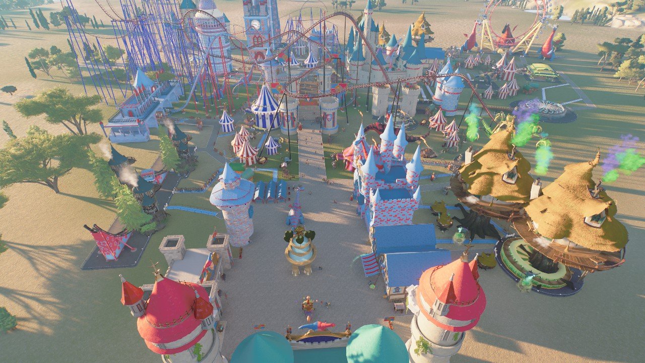 Parc Magique Conte Fee - Planet Coaster 2 creation - Frontier Workshop