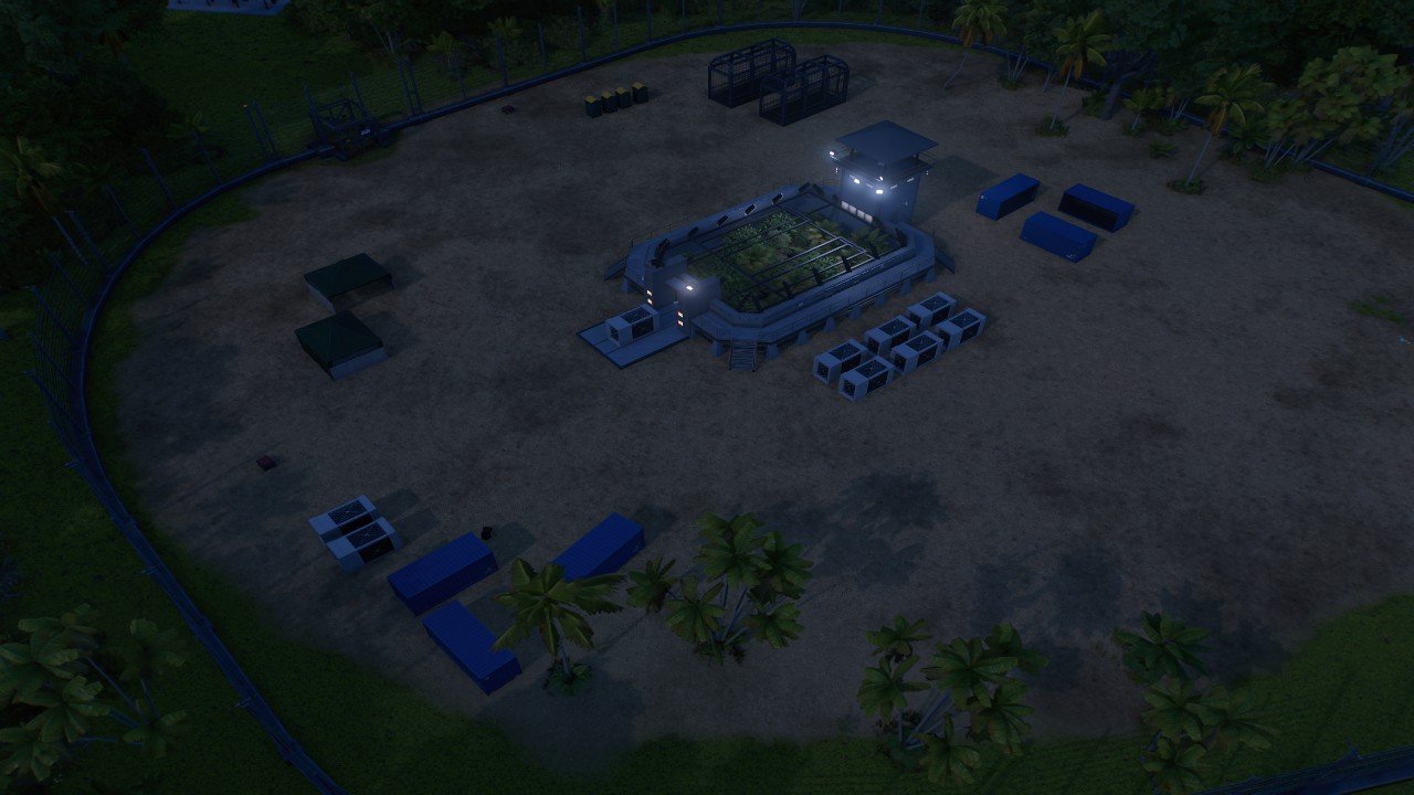 Raptor Containment Area - Workshop - Jurassic World Evolution 3