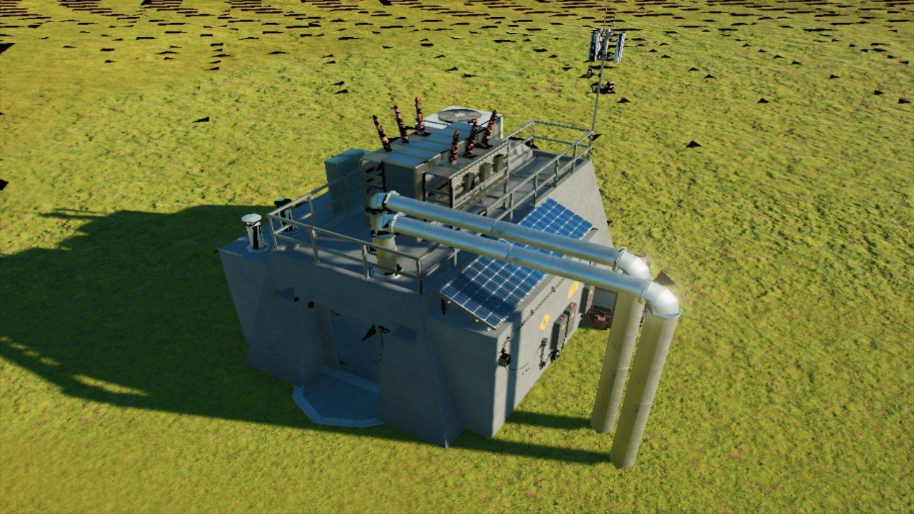 Maintenance Shed Hyper Loop - Workshop - Jurassic World Evolution 3